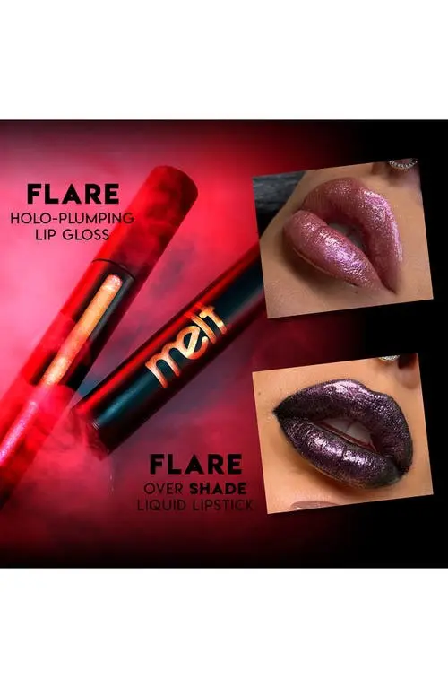 MELT COSMETICS Rebel Holo Plumping Lip Gloss - Flare