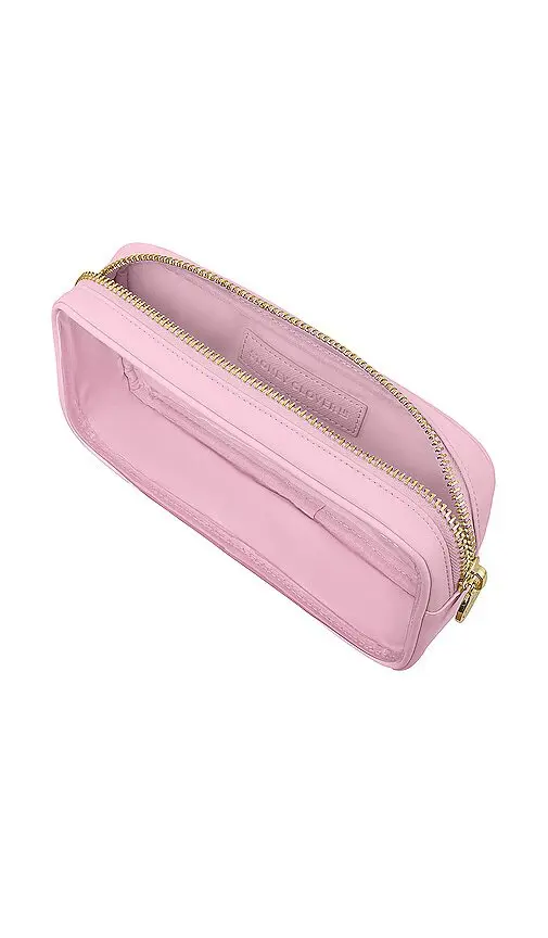 Stoney Clover Lane Clear Front Small Pouch - Flamingo