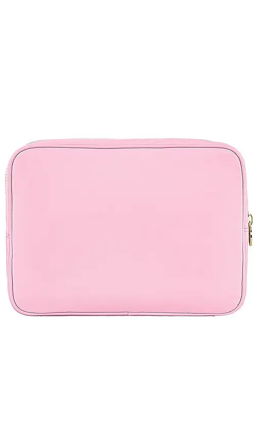 Stoney Clover Lane Clear Front Large Pouch - Flamingo