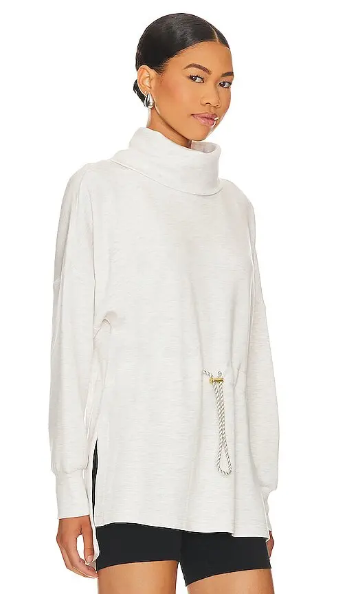 Varley Freya Sweatshirt - Ivory Marl