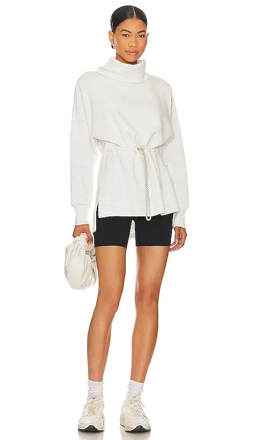 Varley Freya Sweatshirt - Ivory Marl