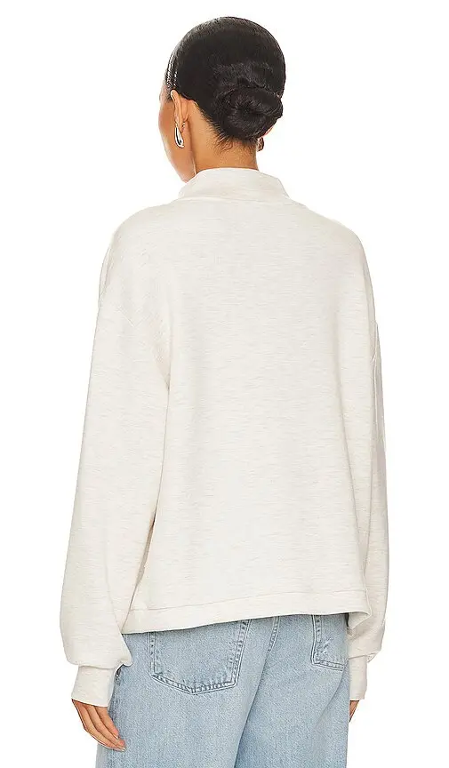 Varley Betsy Sweatshirt - Ivory Marl