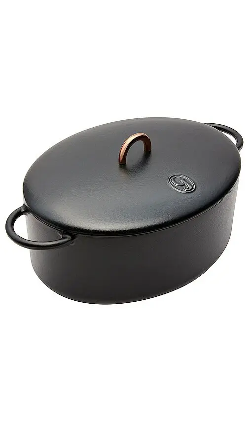 GREAT JONES The Dutchess 6.75-quart Dutch Oven In Black - Pepper