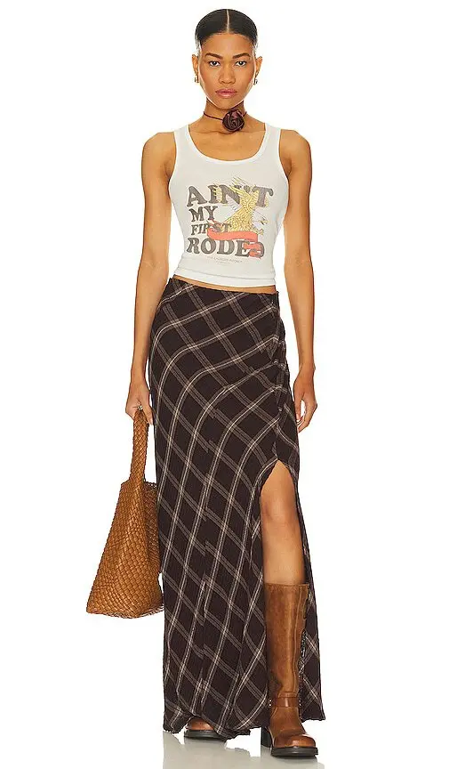 THE LAUNDRY ROOM Rodeo Queen Rib Tank