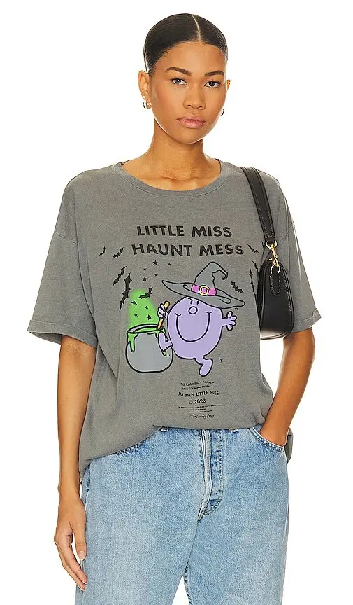THE LAUNDRY ROOM Graphic Oversized Jersey T-shirt