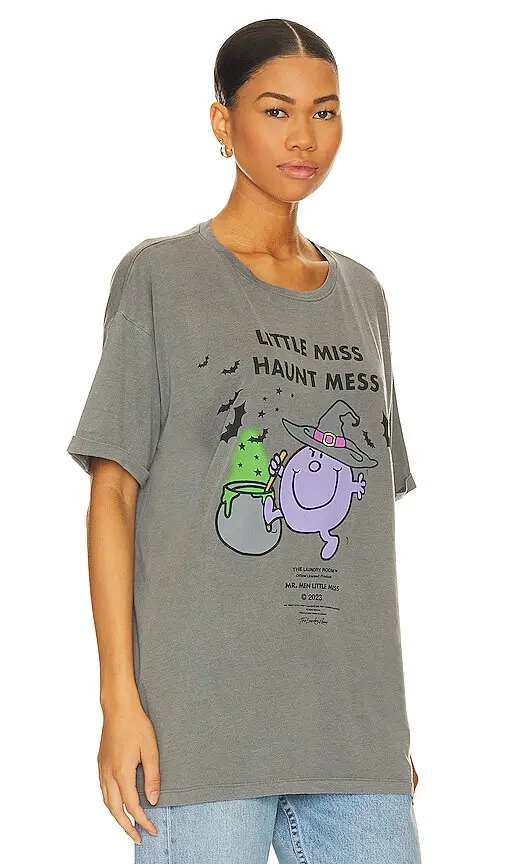 THE LAUNDRY ROOM Graphic Oversized Jersey T-shirt