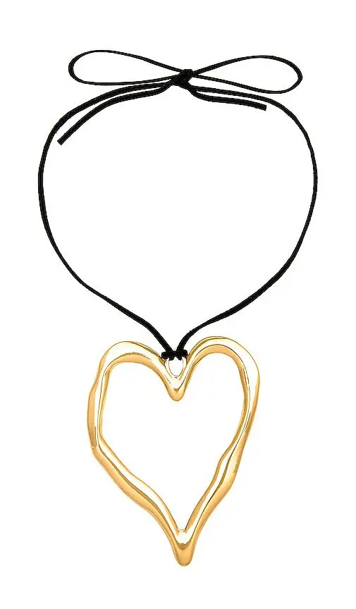 8 Other Reasons Love Pendant Necklace - Gold