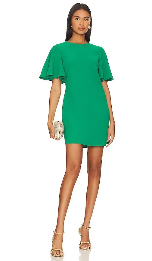 amanda uprichard green mini dress Amanda Uprichard Faith Dress | Green | Size L main image 0