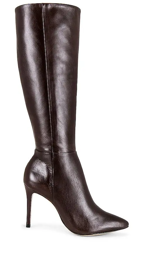 Schutz Mikki Up Boot - Dark Chocolate