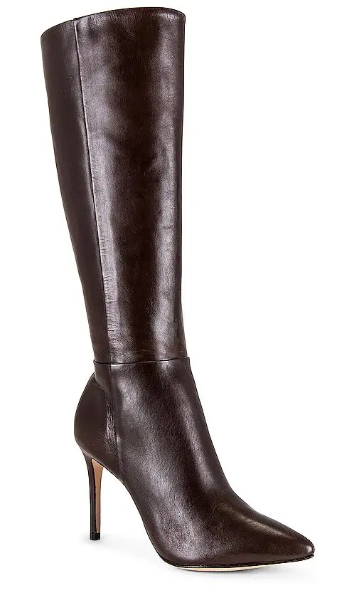 Schutz Mikki Up Boot - Dark Chocolate