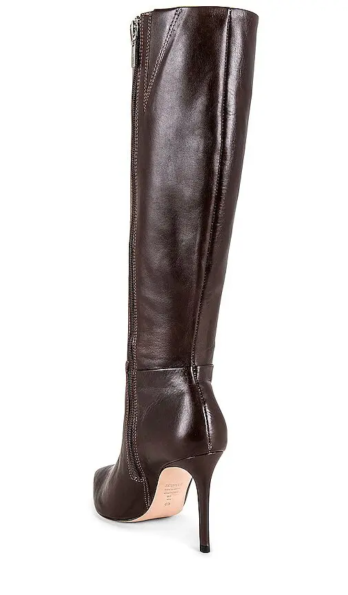 Schutz Mikki Up Boot - Dark Chocolate