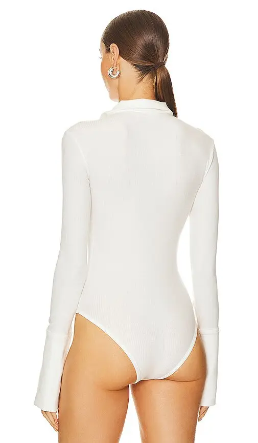THE LINE BY K Kili Bodysuit - White
