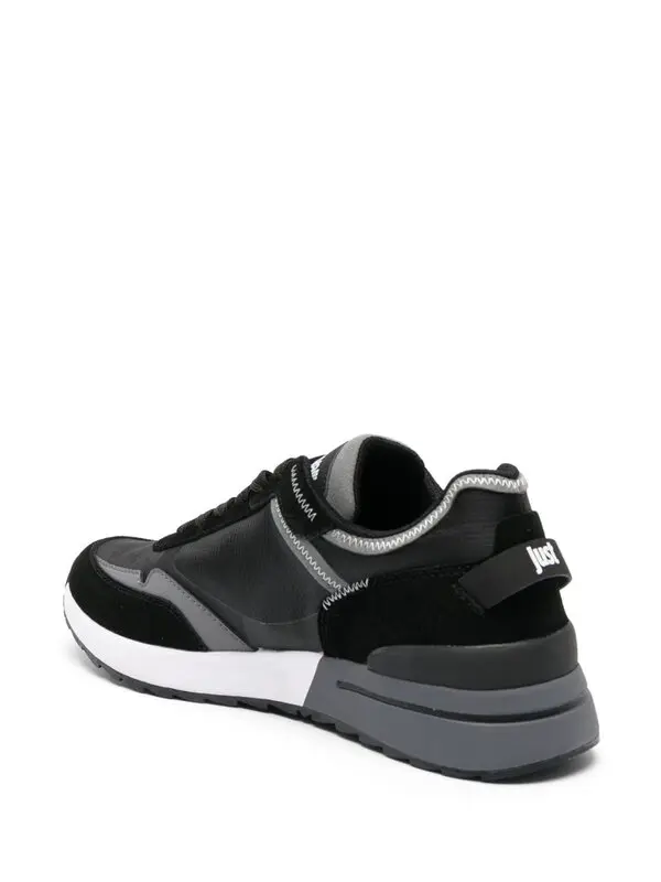 Just Cavalli Logo-patch Panelled Sneakers