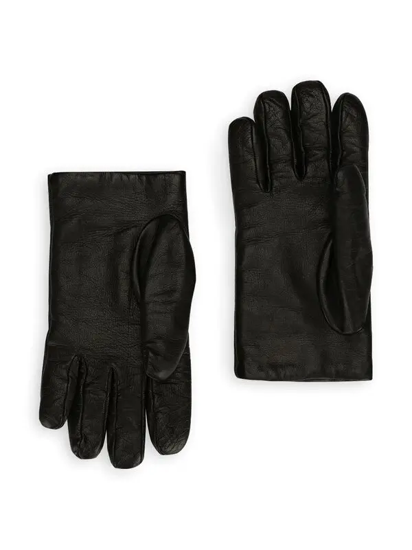 Dolce & Gabbana Full-finger Leather Gloves
