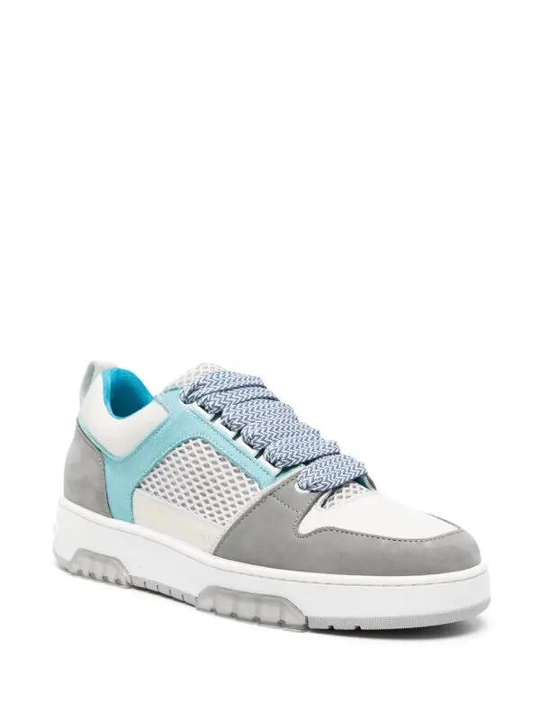 GIULIANO GALIANO Vyper Logo-print Leather Sneakers - Grey
