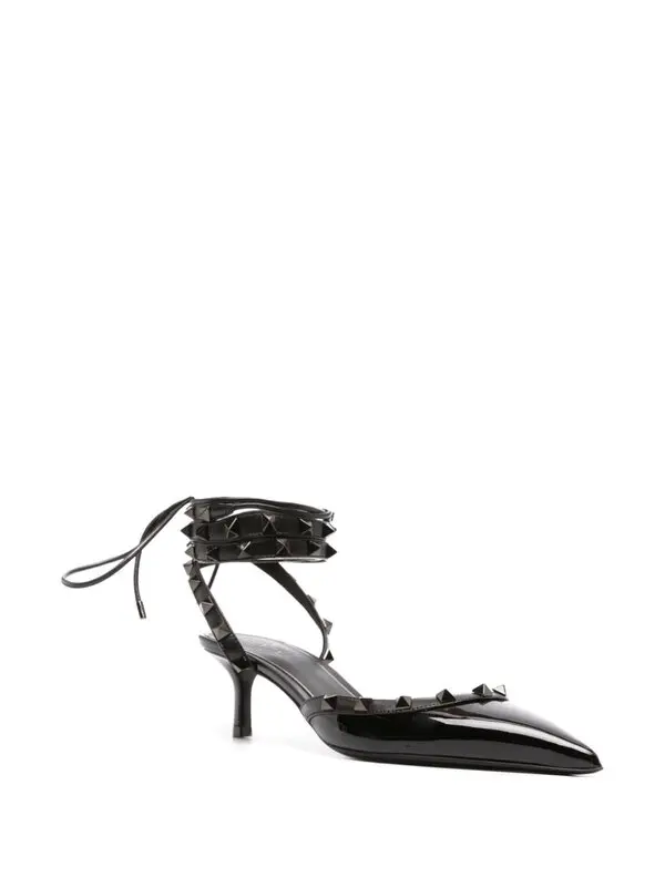 Valentino Garavani Rockstud Patent-leather Pumps