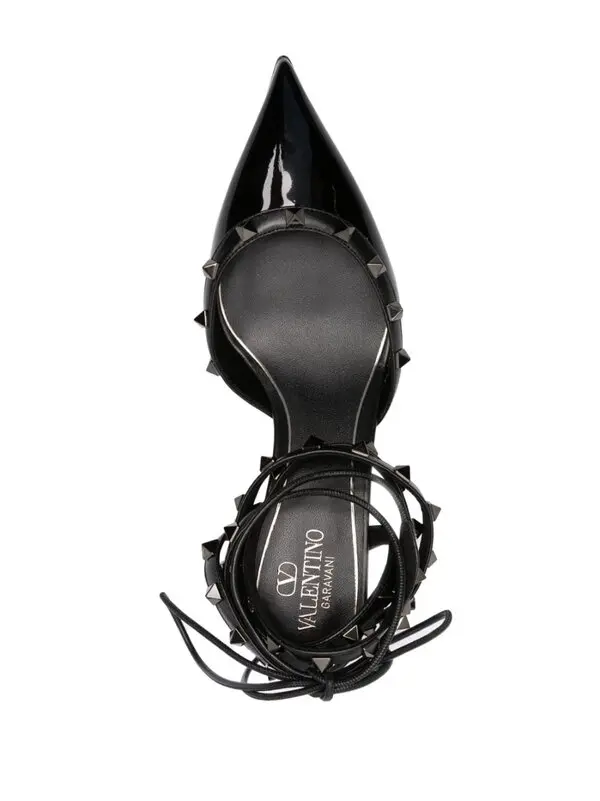 Valentino Garavani Rockstud Patent-leather Pumps
