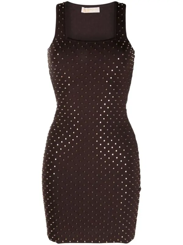 Michael Kors Stud-embellished Sleeveless Minidress