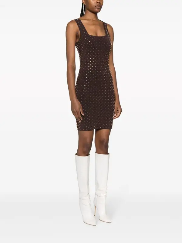 Michael Kors Stud-embellished Sleeveless Minidress