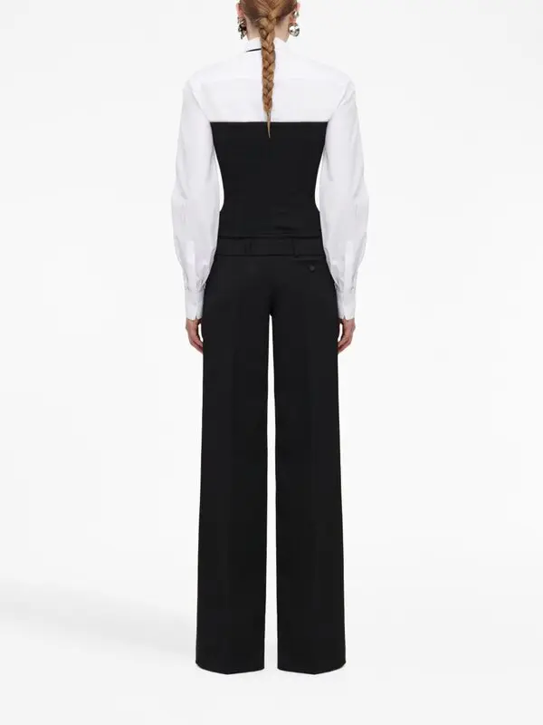 Alexander McQueen Strapless Tailored Jumpsuit