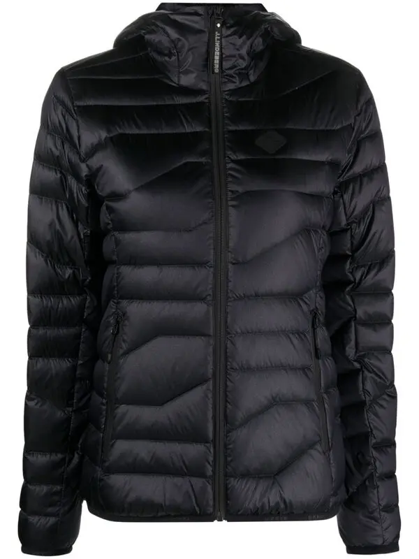 J. Lindeberg W Cliff Hooded Down Jacket - Black