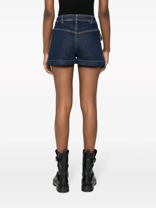 Moschino Passementerie Denim Shorts