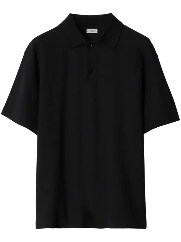 Burberry Piqué-weave Cotton Polo Shirt