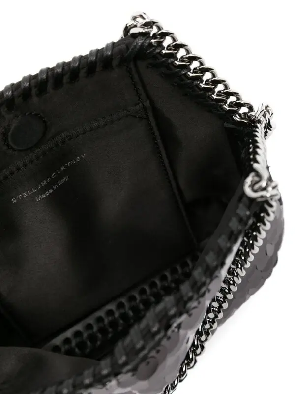 Stella McCartney Mini Falabella Sequin-embellished Bag