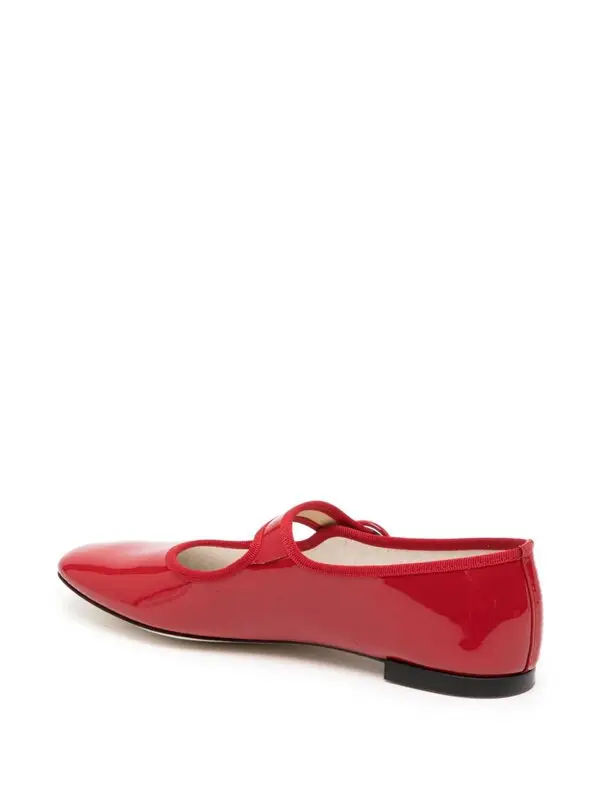 Repetto Georgia Patent-leather Mary Jane Pumps - Red