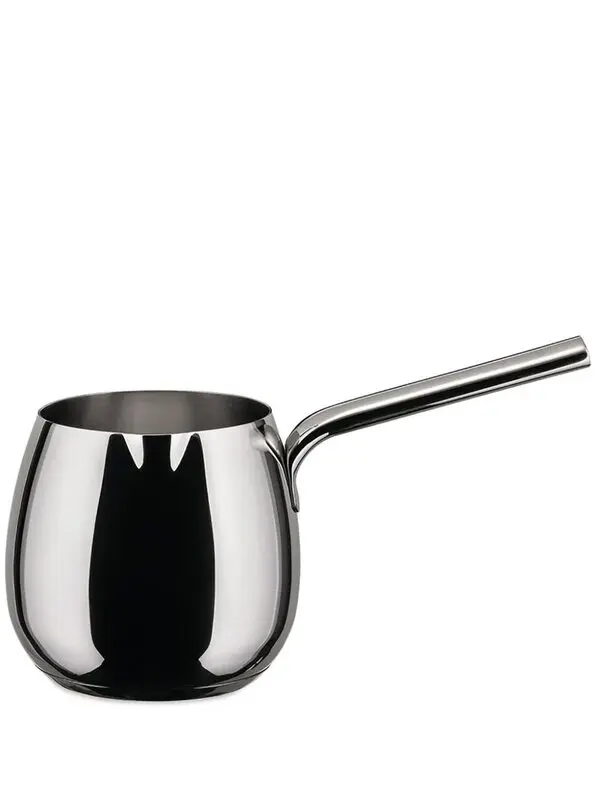 ALESSI Mami Stainless Steel Milk Boiler - Silver