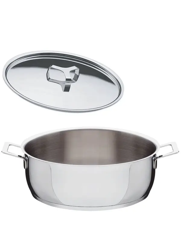 ALESSI Pots&pans Stainless Steel Casserole - Silver