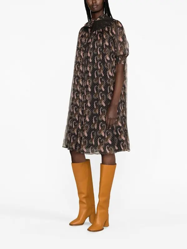Etro Paisley-print Mini Dress