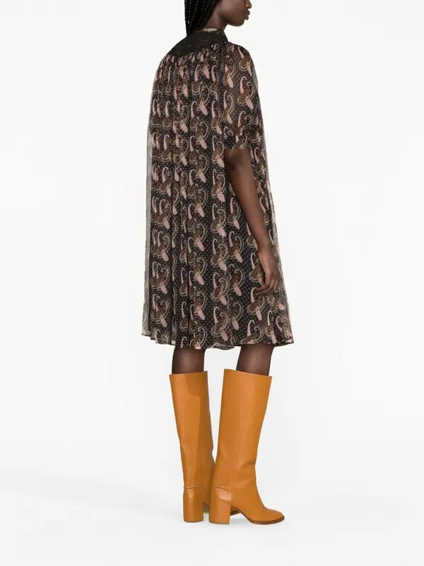 Etro Paisley-print Mini Dress