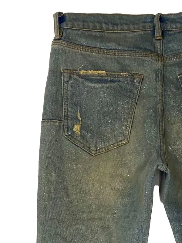 PURPLE BRAND P001 Glitter Skinny Jeans