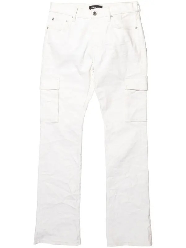 PURPLE BRAND P004 Cargo Flared Jeans