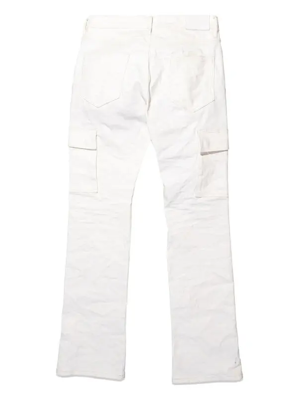 PURPLE BRAND P004 Cargo Flared Jeans