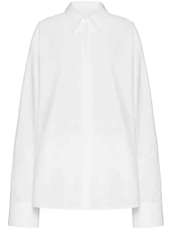 Valentino Garavani Compact Popeline Cotton Shirt