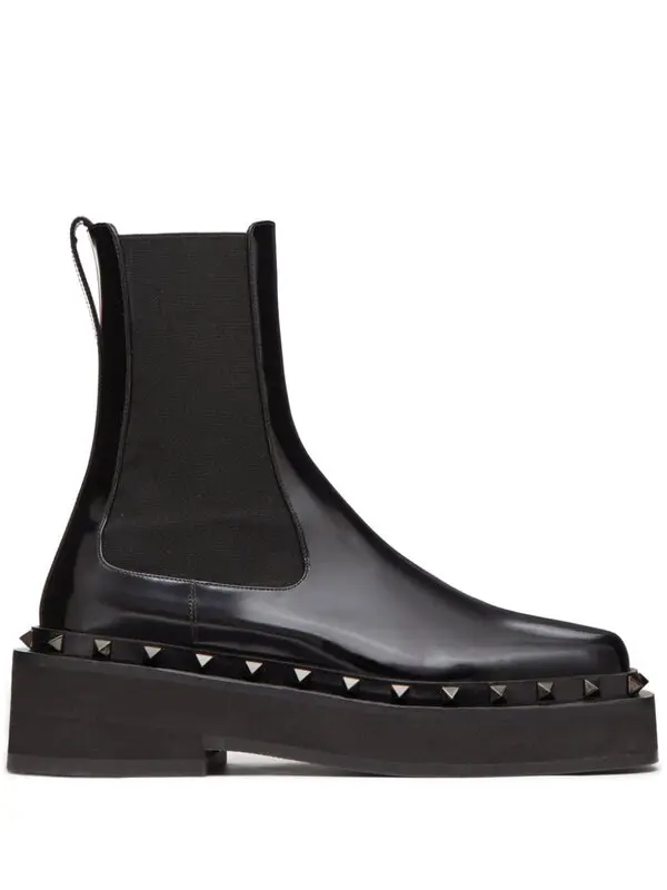 Valentino Garavani 50mm Rockstud M-way Beatle Boots
