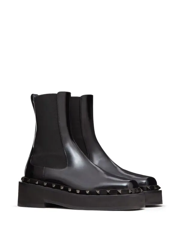 Valentino Garavani 50mm Rockstud M-way Beatle Boots