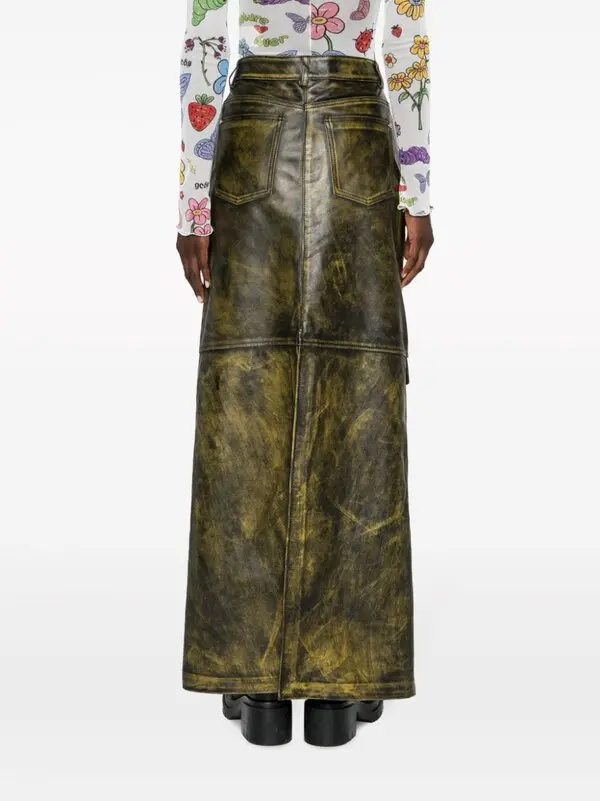 Gcds Biker Cargo Maxi Skirt