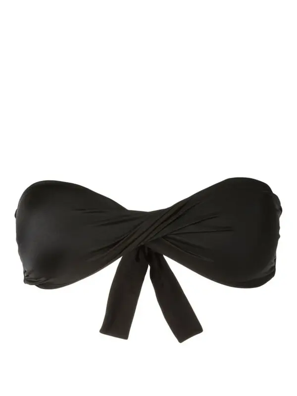 LYGIA & NANNY Hawai Twist-detail Bikini Top - Black