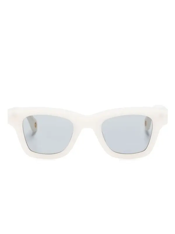 Jacquemus Les Lunettes Nocio Sunglasses - Neutrals