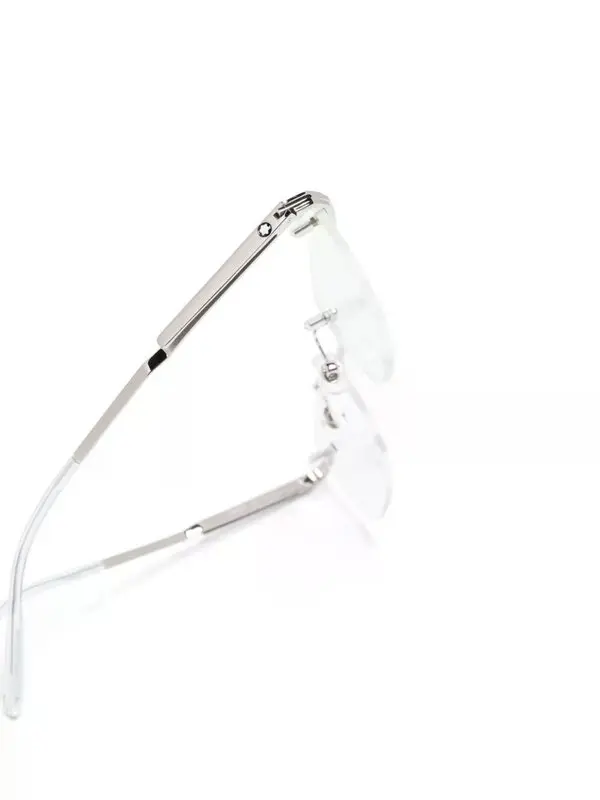 Montblanc Rimless Rectangle-frame Glasses