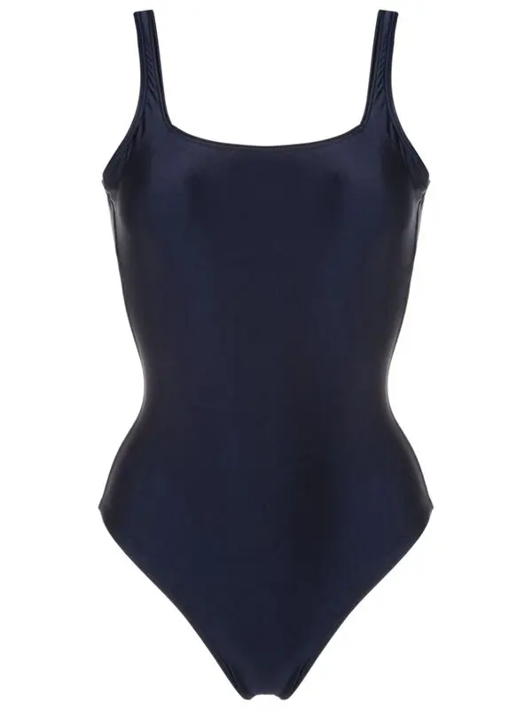 LYGIA & NANNY Hapuna Square-neck One-piece Swimsuit - Blue
