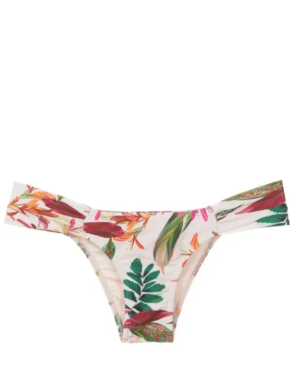 LYGIA & NANNY Ritz Floral-print Bikini Bottom - Multicolour