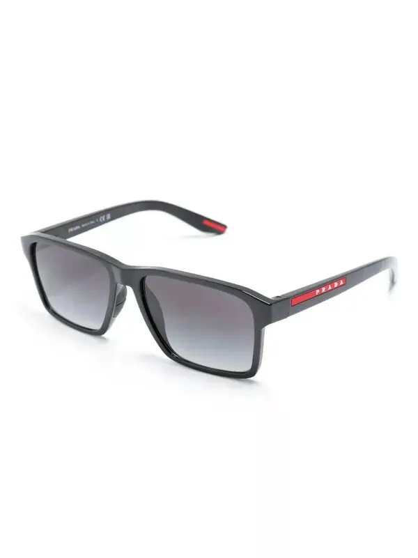 Prada Square-frame Sunglasses - Black