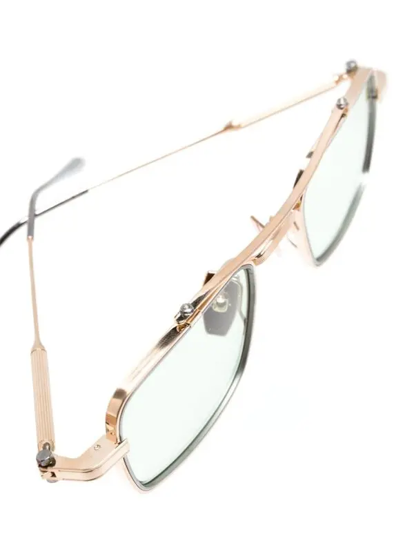 AKONI Cassino Rectangle Sunglasses