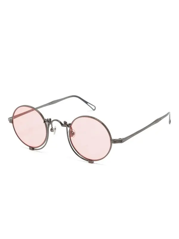 Matsuda Round-frame Sunglasses - Grey