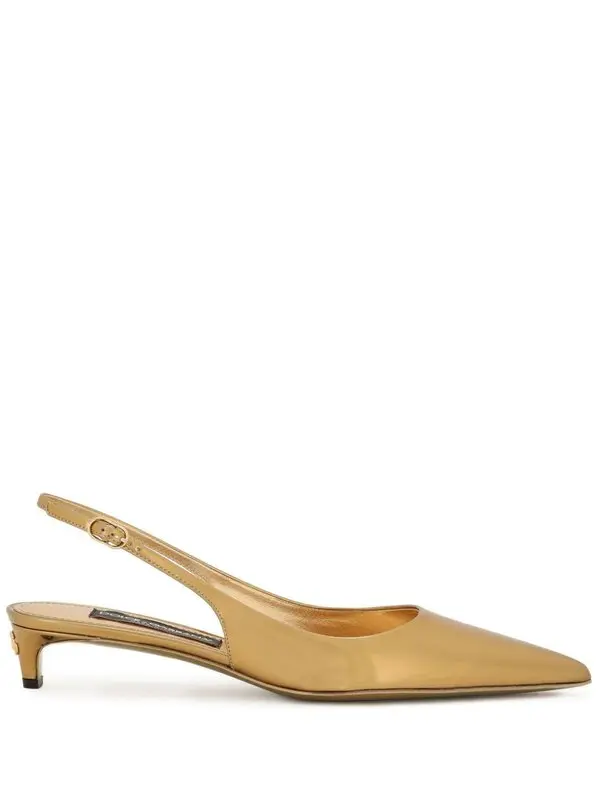 Dolce & Gabbana Lollo 30mm Leather Pumps