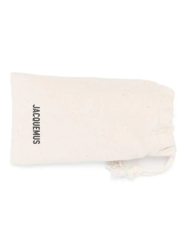 Jacquemus Les Lunettes Baci Square-frame Sunglasses - Neutrals